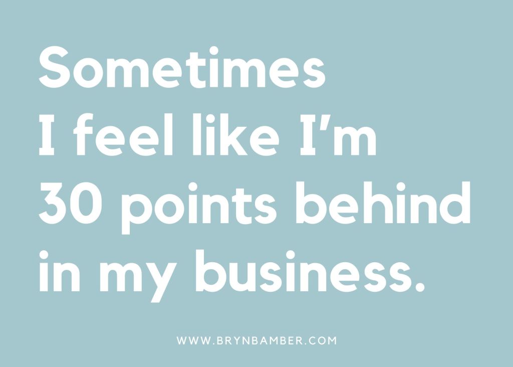 30 points behind… – Bryn Bamber